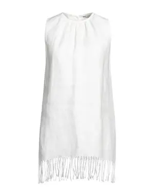 Max Mara Linen Top - White