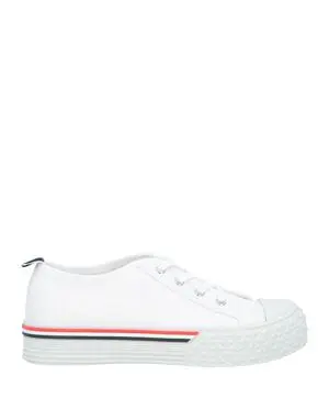 Thom Browne Low-top Canvas Sneakers - White