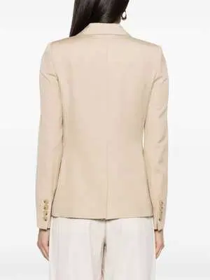 Stella McCartney Notched-lapels Blazer - Neutrals