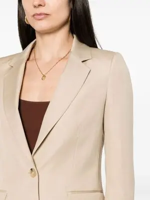 Stella McCartney Notched-lapels Blazer - Neutrals