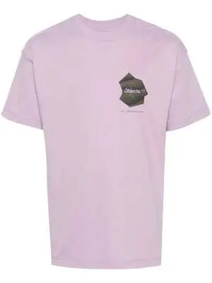 OBJECTS IV LIFE Thought Bubble Spray-print T-shirt - Purple