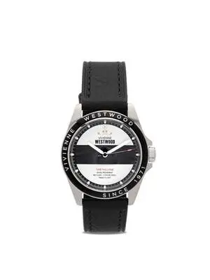 VIVIENNE WESTWOOD Wall 37mm Watch - Black