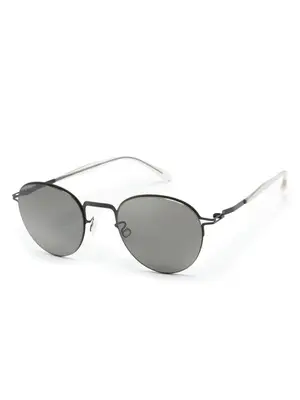 Mykita Tate Oval-frame Sunglasses - Black