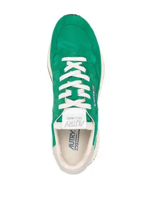 AUTRY Reelwind Panelled Sneakers - Green