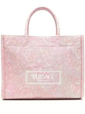 Versace Athena Barocco-print Tote Bag
