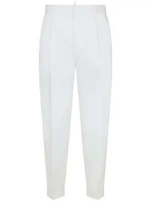 Dsquared2 Tapered-leg Trousers - White
