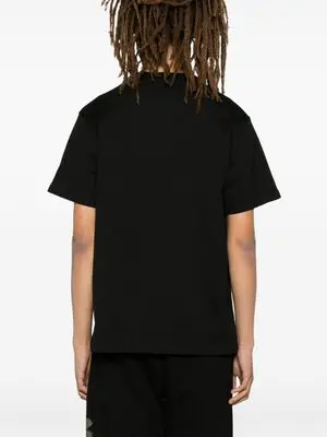 Alexander McQueen Logo-print Cotton T-shirt - Black