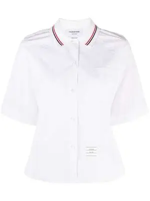 Thom Browne Straight Hem Shirts For Women