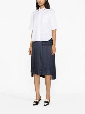 Thom Browne Poplin Box Pleat Shirt