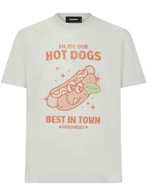 Dsquared2 Graphic-print Crew-neck T-shirt