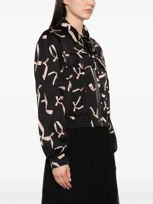 Pinko X Patrick Mcdowell Printed Bomber Jacket