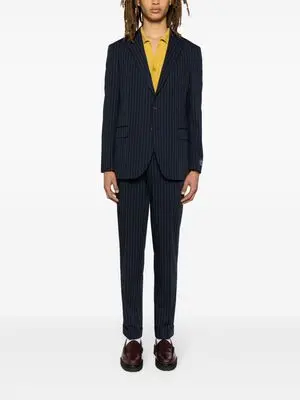 Polo Ralph Lauren Pinstripe Slim-leg Trousers - Blue