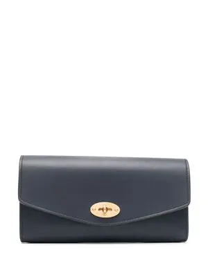 Mulberry Darley Leather Wallet - Blue