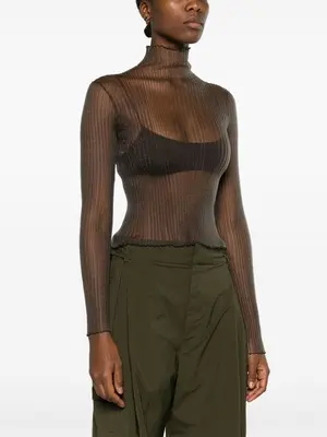 AISLING CAMPS Modern Mist Sheer T-shirt