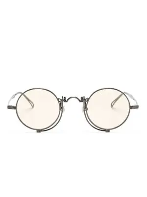 Matsuda 10601h Round-frame Sunglasses - Silver
