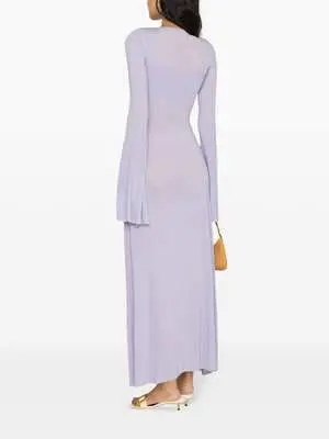 MANURI Nina Maxi Dress - Purple