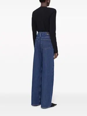 ANINE BING Amaya Cut-out Top