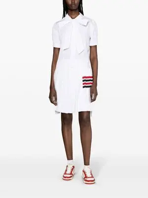 Thom Browne Bow-embellished Poplin Shirt