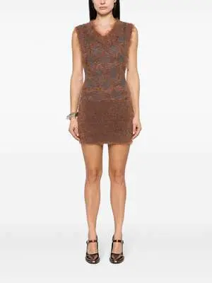 KNWLS Pogona Knitted Mini Dress