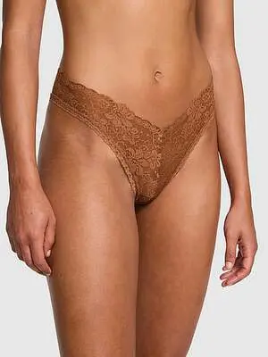 Pink Wink™ V-front Brazilian Panty Brown