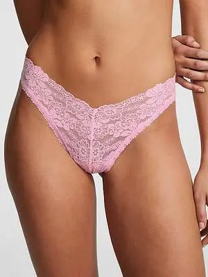 Pink Wink™ V-front Brazilian Panty Pink