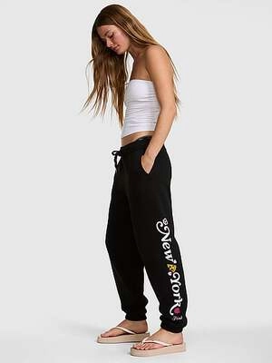 Pink Campus Fleece™ Sweatpants - Black