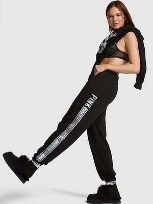 Pink Campus Fleece™ Sweatpants - Black