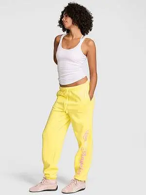 Pink Campus Fleece™ Sweatpants - Yellow
