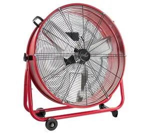 VIE AIR 24 Inch Commercial Floor Drum Fan In Re - One-color