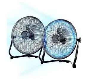 VIE AIR 14 Inch Twin Pack Industrial High Veloc Ty Floor Fans - One-color