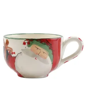VIETRI Old St. Nick Jumbo Cup - Multi
