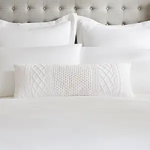 BOLL & BRANCH Aran Knit Decorative Pillow, 14 X 34