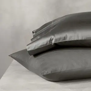 BOLL & BRANCH Reserve Pillowcase Set, Standard Stone