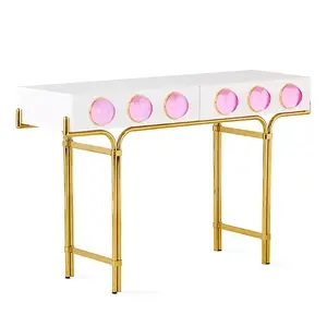 Jonathan Adler Globo Console Table - White