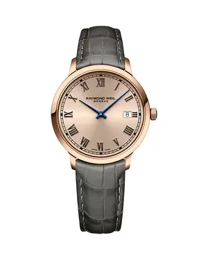 RAYMOND WEIL Toccata 39mm Watch - Rose Gold/black