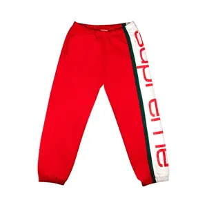 Supreme Big Logo Sweatpants - Red