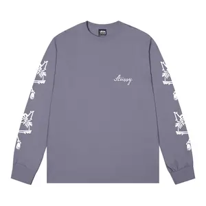 StÜssy Paradise Lost Long-sleeve Tee 'mauve