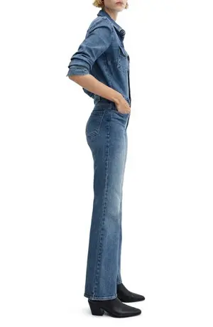 Mango Denim Jumpsuit