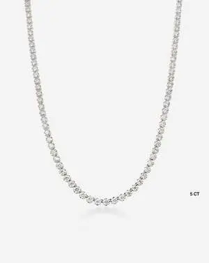 Ring Concierge Luxe Diamond Tennis Necklace - One-color