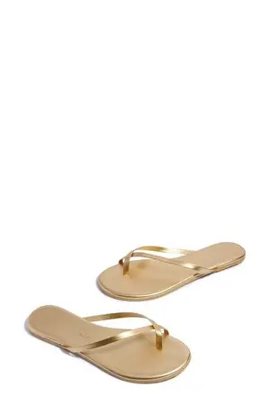 Tkees Riley Metallic Flip Flop - Blink
