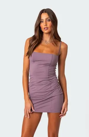 EDIKTED Korey Sleeveless Minidress