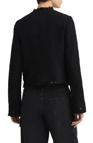 Rag & Bone Carmen Fringe Tweed Jacket