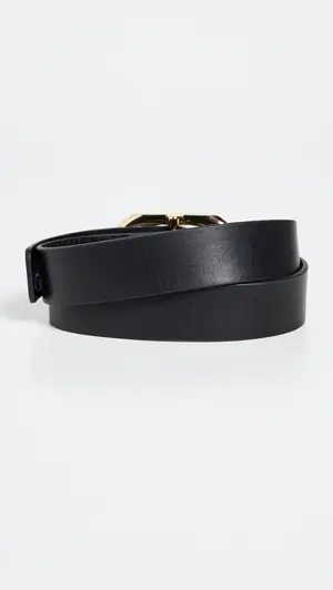 ANINE BING Signature Link Belt - Black