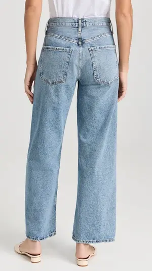 AGOLDE High-rise Wide-leg Jeans - Disclosure