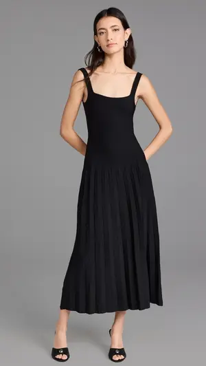 Staud Ellison Dress - Black
