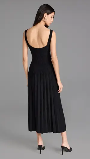 Staud Ellison Dress - Black