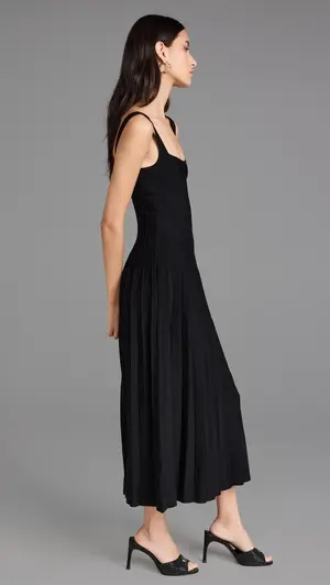 Staud Ellison Dress - Black