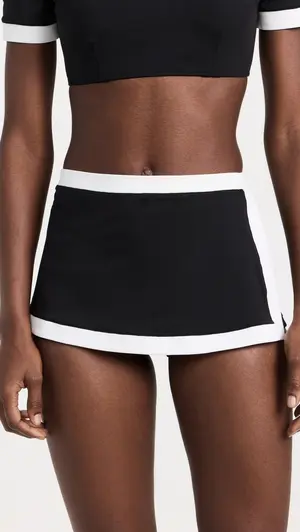 Staud Nell Swim Skirt