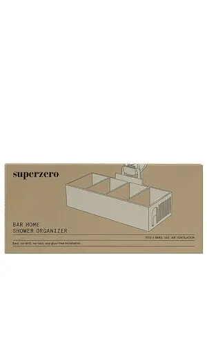 SUPERZERO Bar Home Shower Organizer