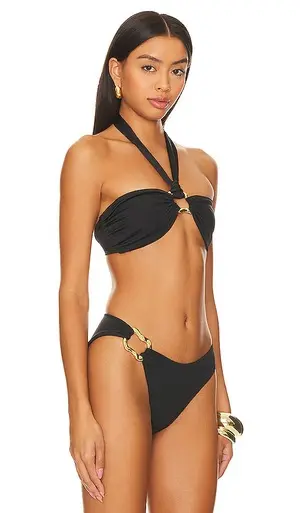 CIN CIN Locket Bandeau Top - Black